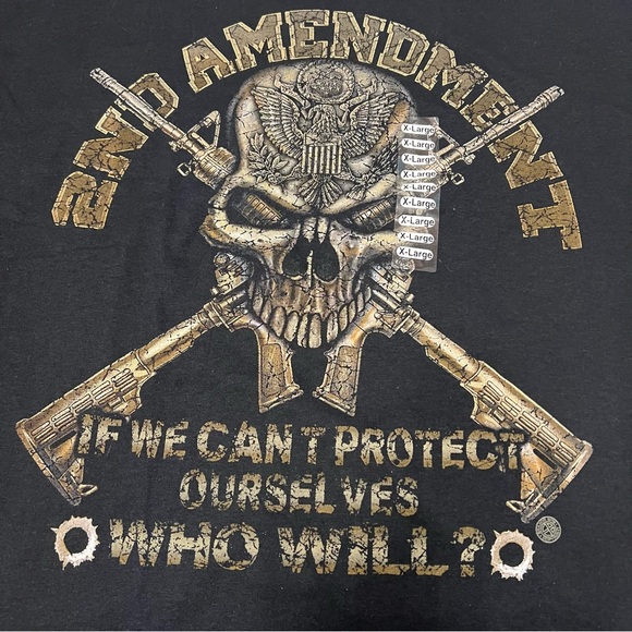 Gildan | Shirts | 2nd Amendment America Tee Shirt Adult Size Xlarge ...